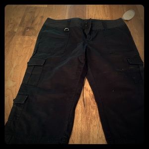 OP | Pants & Jumpsuits | Black Op Caprisjuniors 3 New | Poshmark
